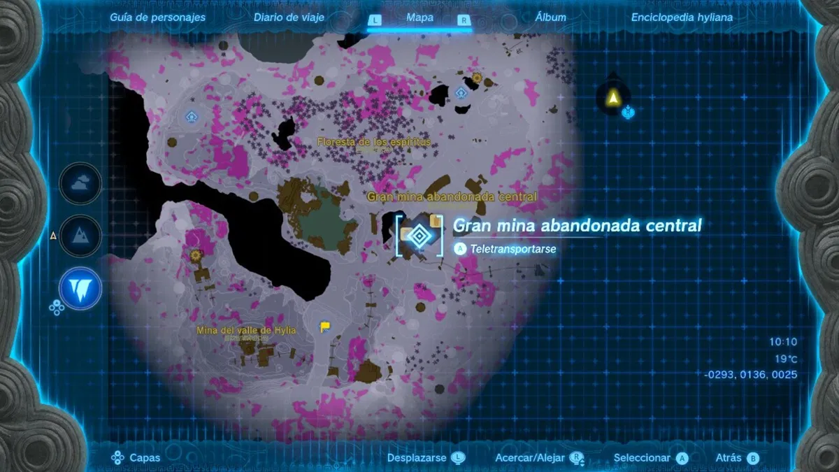 Dónde encontrar el Generador de esquemas en Zelda: Tears of the Kingdom