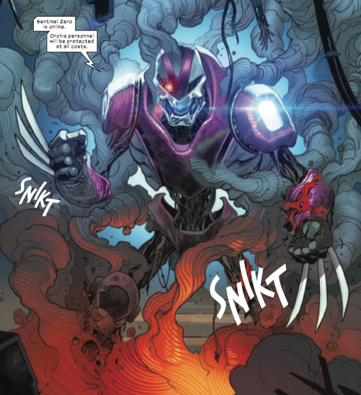 Marvel crea nuevos impresionantes Centinelas a partir de los restos de ...