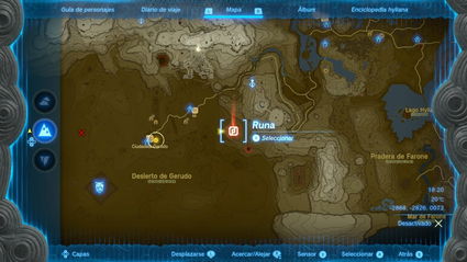 Completar Rumbo a las ruinas en Zelda: Tears of the Kingdom