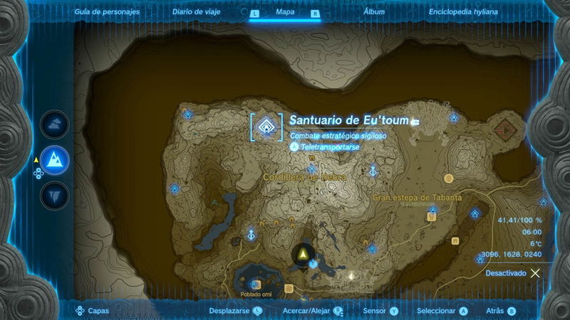 Todos los santuarios de Hebra en Zelda: Tears of the Kingdom