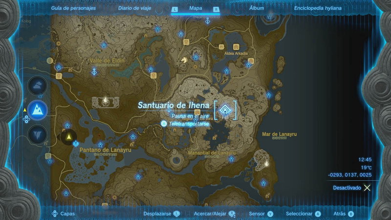 Todos los santuarios de Lanayru en Zelda: Tears of the Kingdom