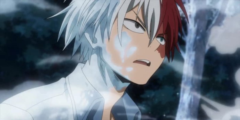 Shoto de My Hero Academia tiene un nuevo uso para sus poderes