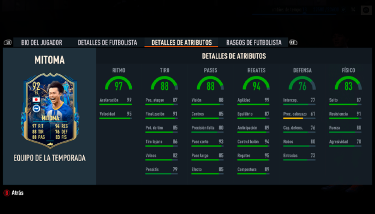 TOTS de la Premier FIFA 23 Ultimate Team