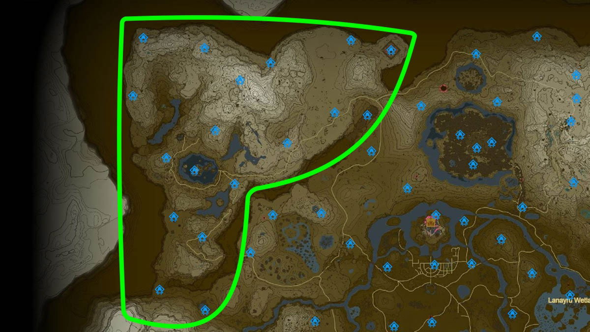 Todos los santuarios de Hebra en Zelda: Tears of the Kingdom