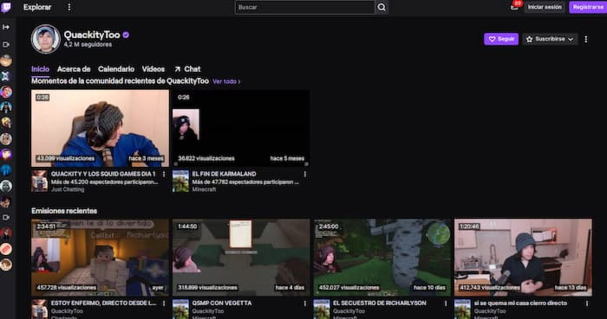 Mejores canales de youtubers y streamers de Minecraft