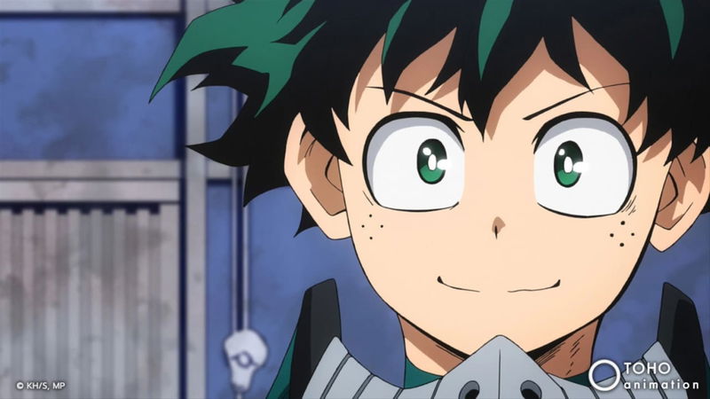 El diseño original de Deku en My Hero Academia no tiene nada que ver ...