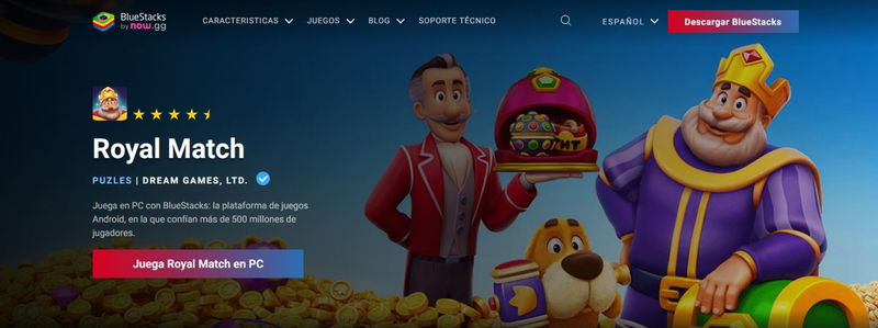 Cómo jugar bien en PC a Royal Match