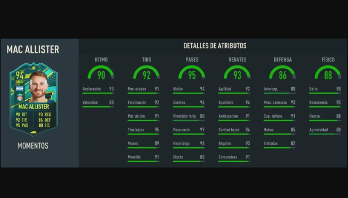 Mac Allister Momentos ya está disponible en FIFA 23 Ultimate Team: cómo ...