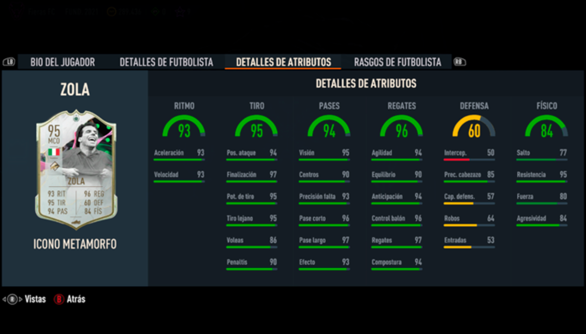 Zola Icono Metamorfo llega a FIFA 23 Ultimate Team. Cómo completarlo
