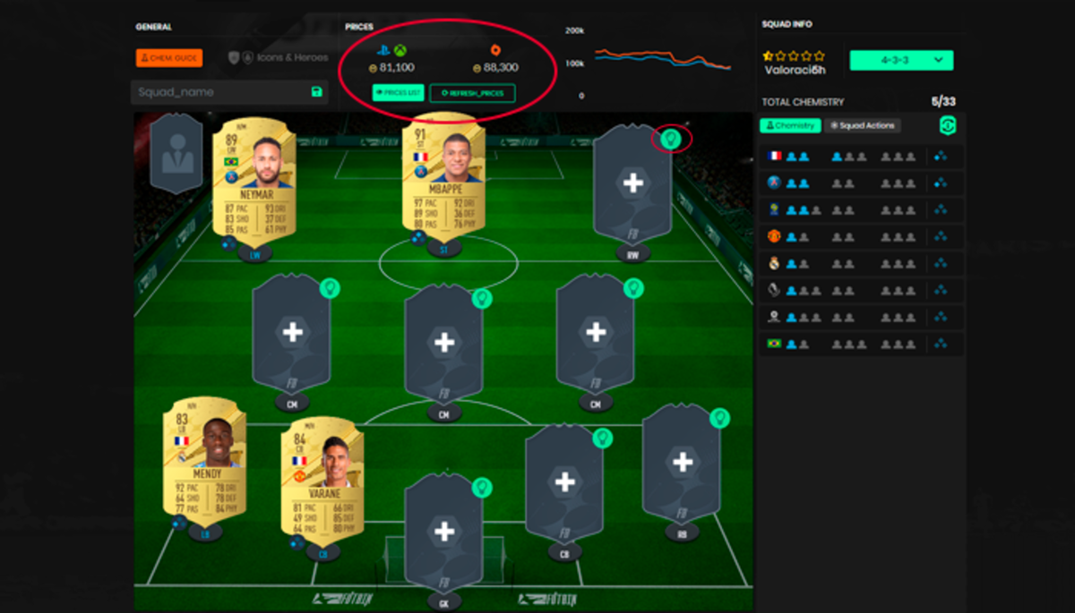 Las mejores funciones de FUTBIN: la web imprescindible para triunfar en ...
