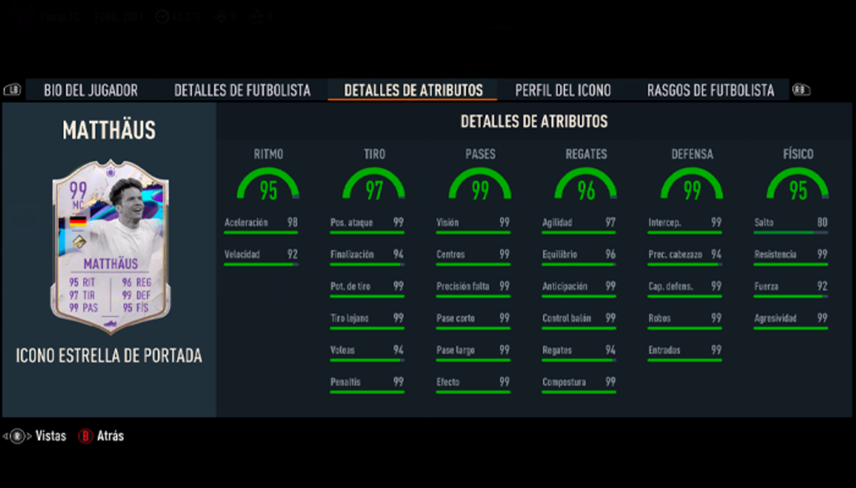 FIFA 23 Ultimate Team: review de Matthäus Icono Estrella de Portada. La ...