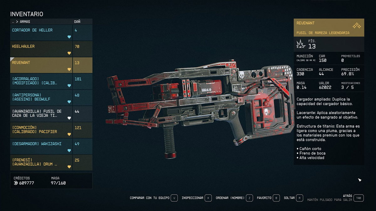 Cómo conseguir el mejor fusil en Starfield fácilmente