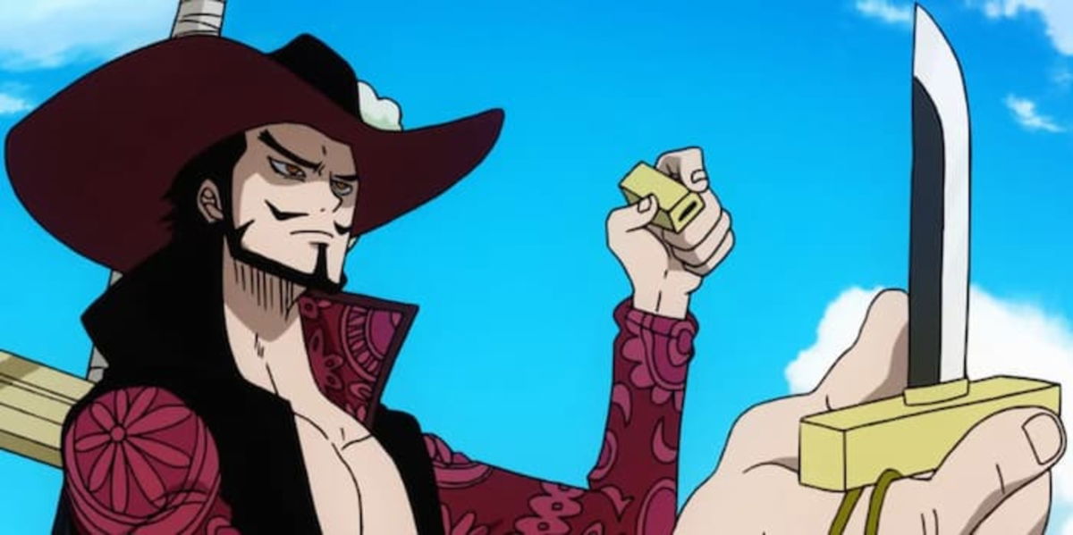 La broma sobre Mihawk en One Piece tiene mucho más significado del que ...