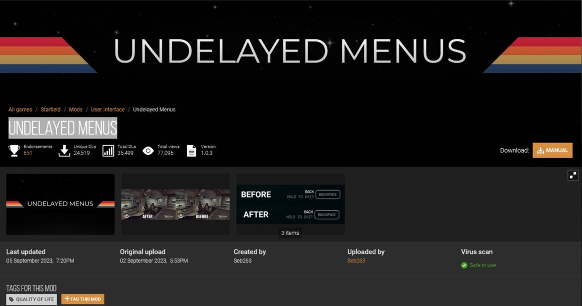Los mejores mods de Starfield que necesitas probar en tu partida