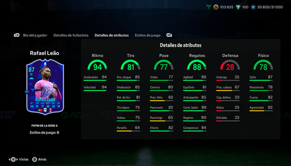 EA Sports FC 24 Ultimate Team: ya está disponible el POTM de la Serie A