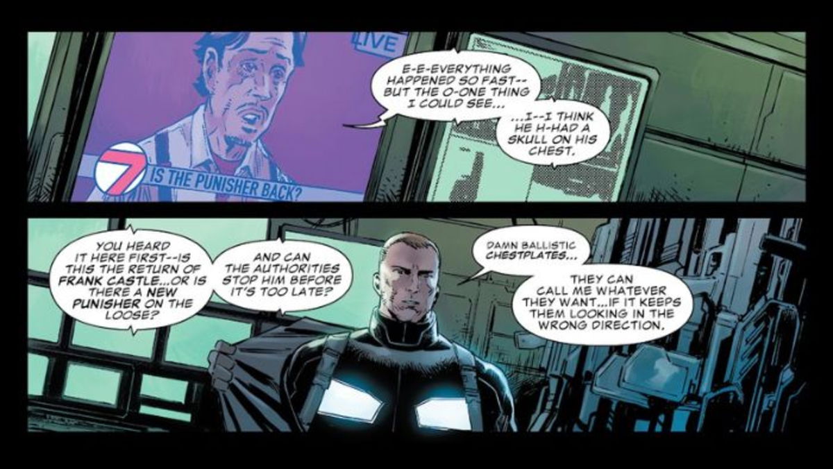 El nuevo Punisher de Marvel le da un nuevo sentido a la calavera de su logo