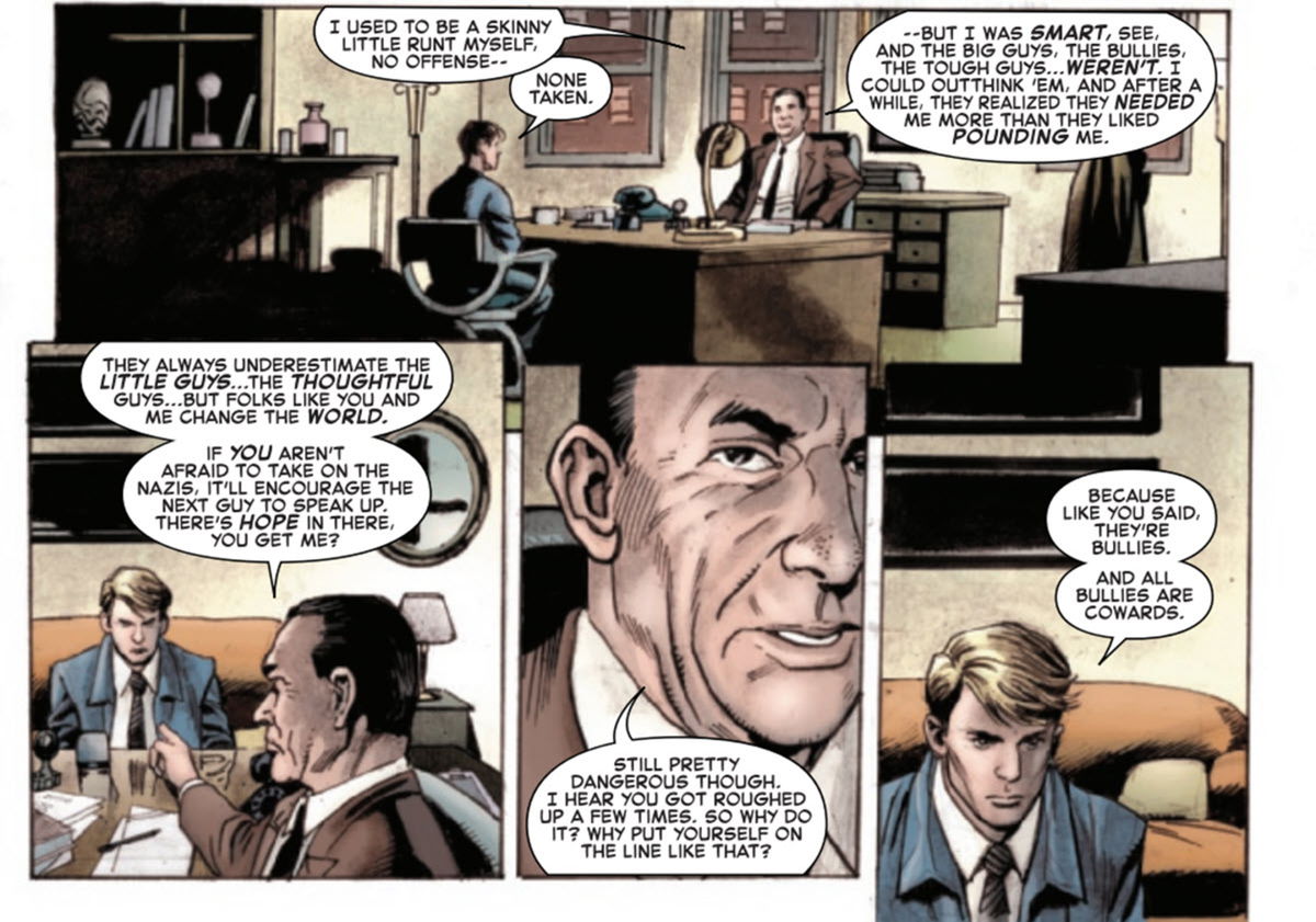 Capitán América revela quién es su sorprendente mentor en la vida real