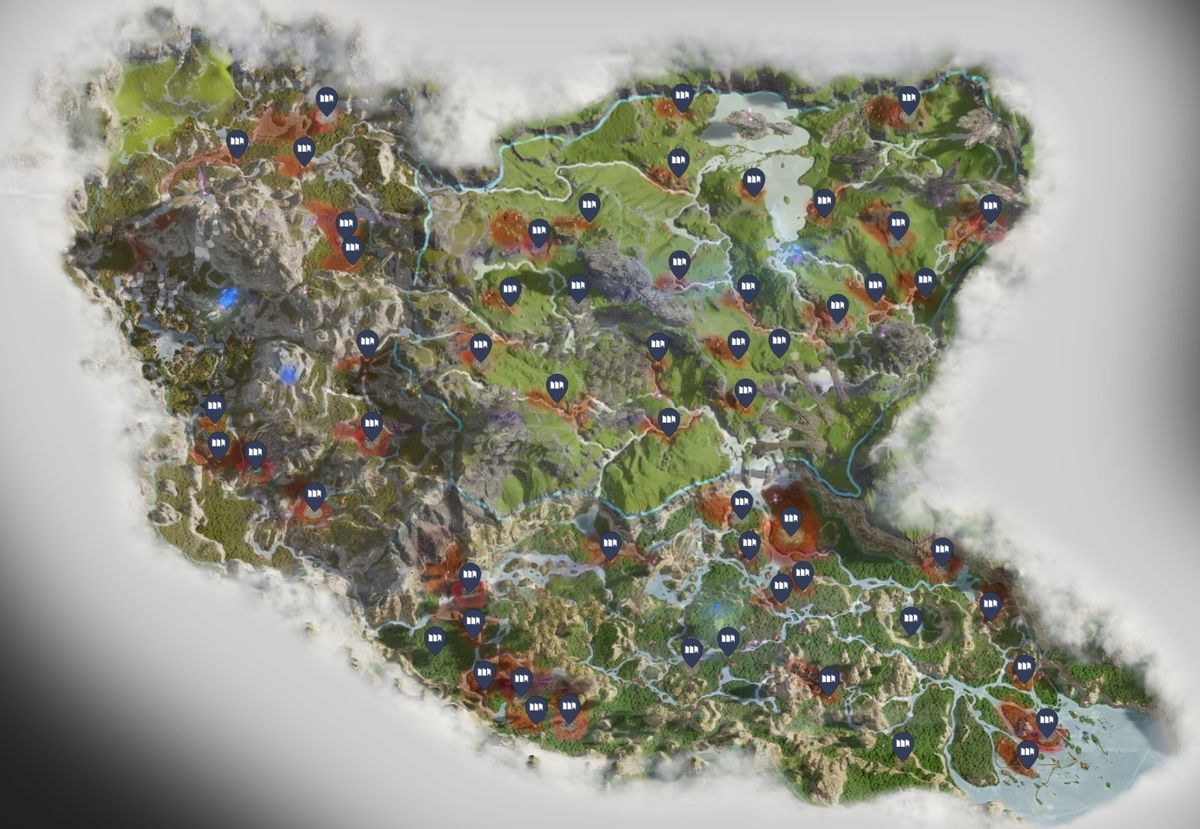 Todas las instalaciones de la RDA en Avatar: Frontiers of Pandora