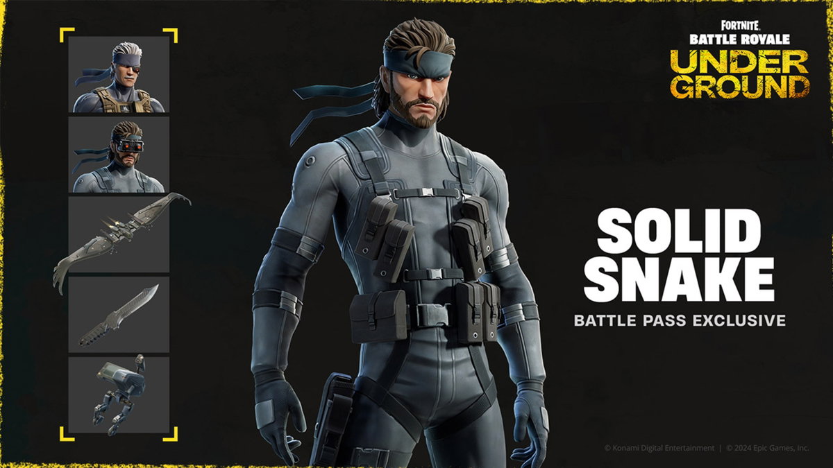Fortnite: cómo conseguir gratis la skin de Solid Snake