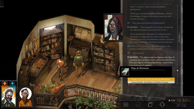 Dónde encontrar el mapa de Martinaise en Disco Elysium