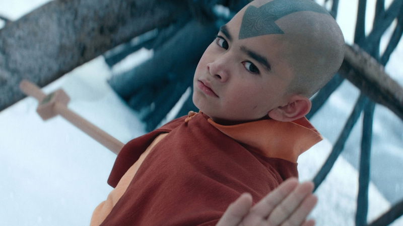 Esta es la razón por la que Aang vuela en el comienzo de la serie Avatar de Netflix