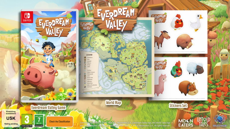 Anunciado Everdream Valley en formato físico para Nintendo Switch y PS5