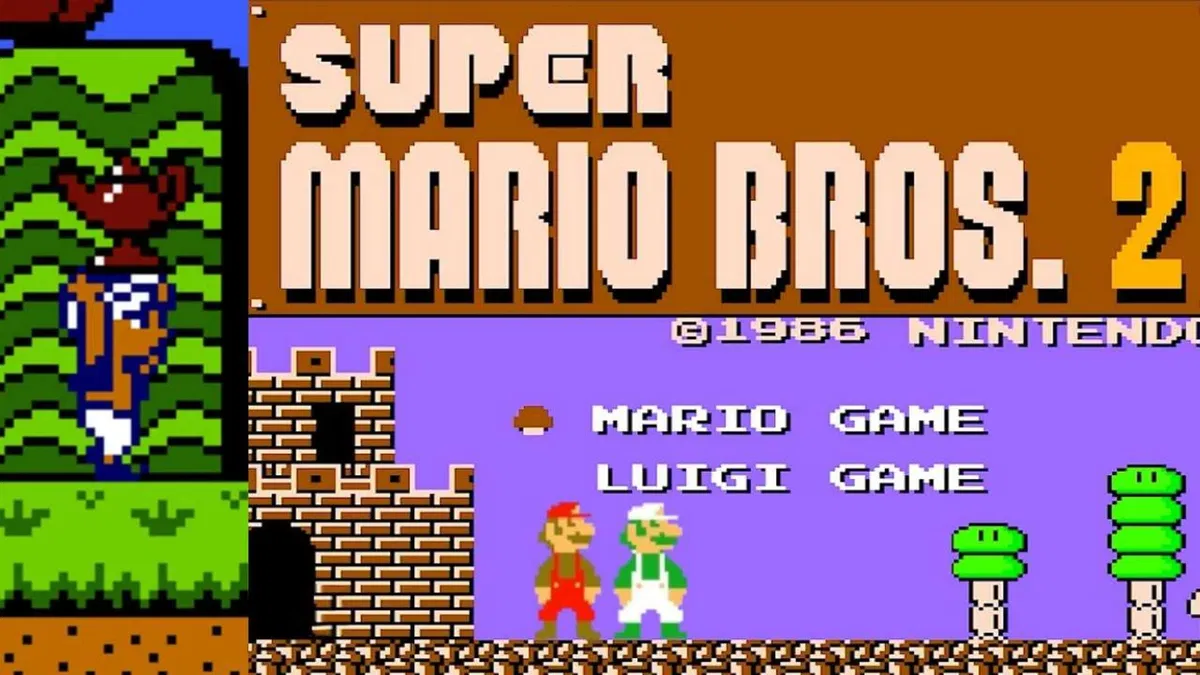 Super Mario Bros. 2 en realidad iba a llamarse Doki Doki Panic