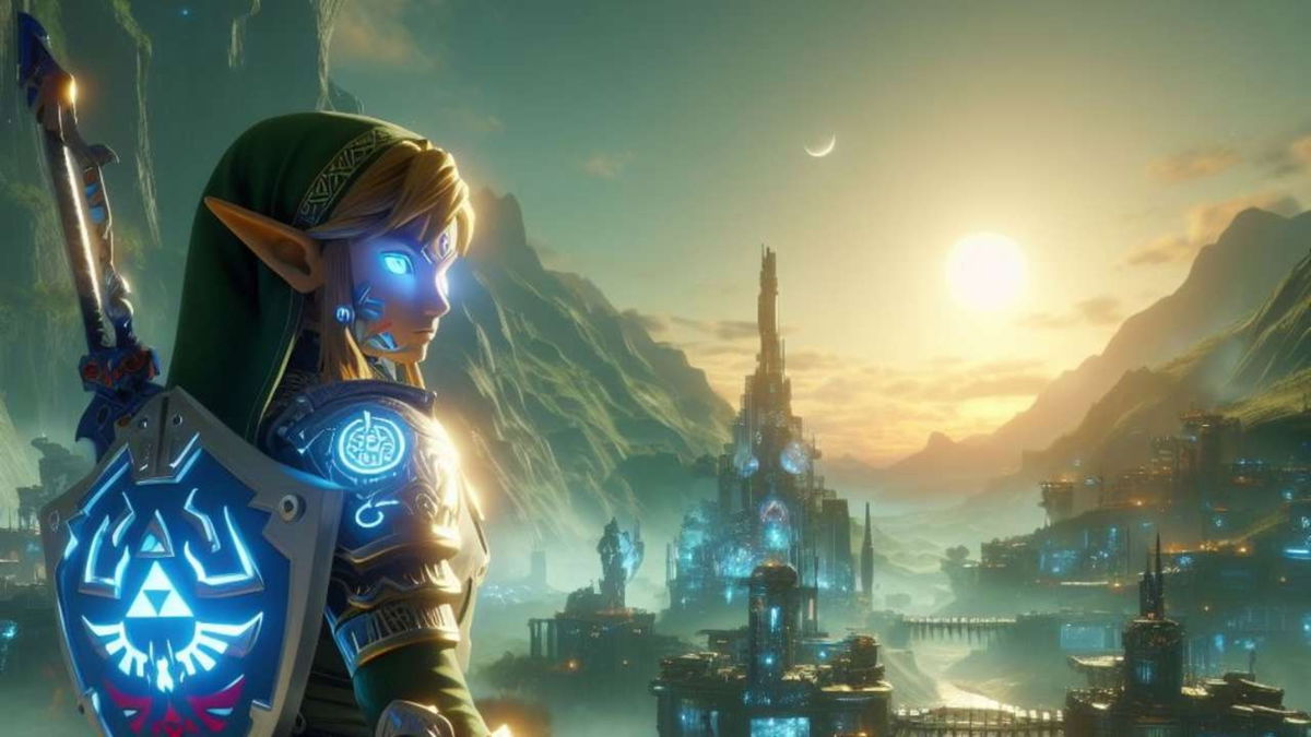The first proposals for The Legend of Zelda had more futuristic elements