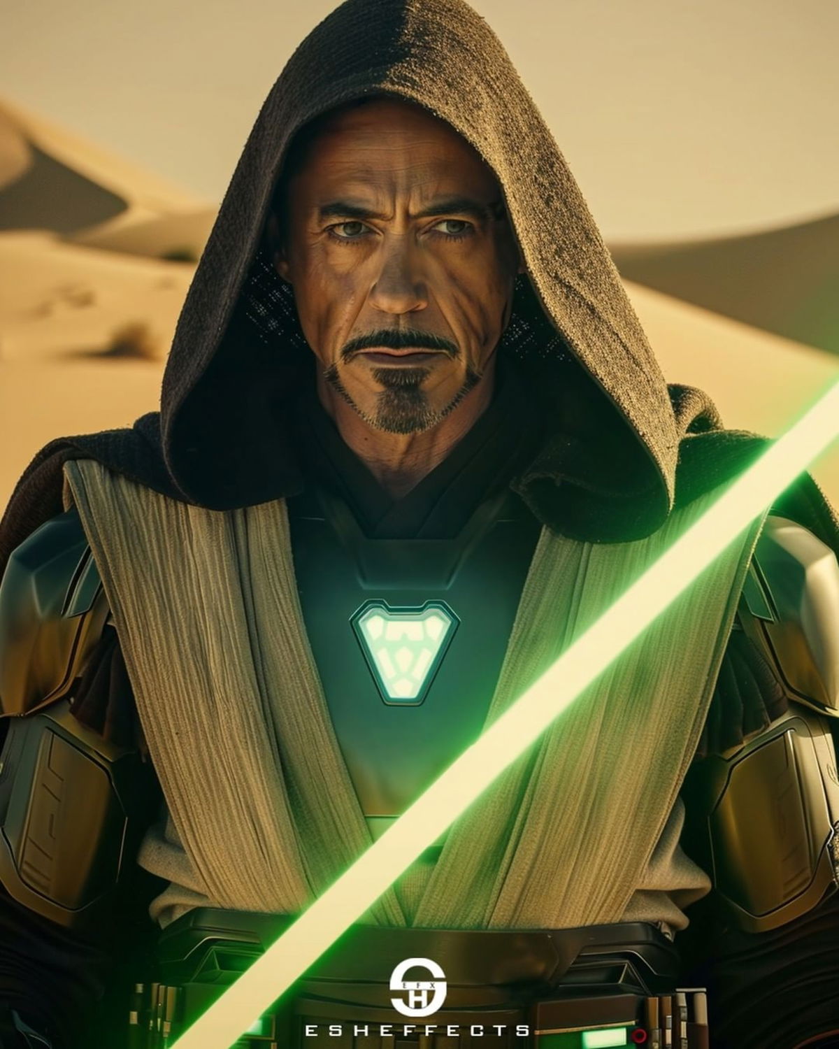 Robert Downey Jr. se convierte en un Jedi épico en este crossover entre ...