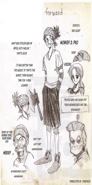 Este boceto de One Piece de hace más de 30 años presagió el mayor giro ...