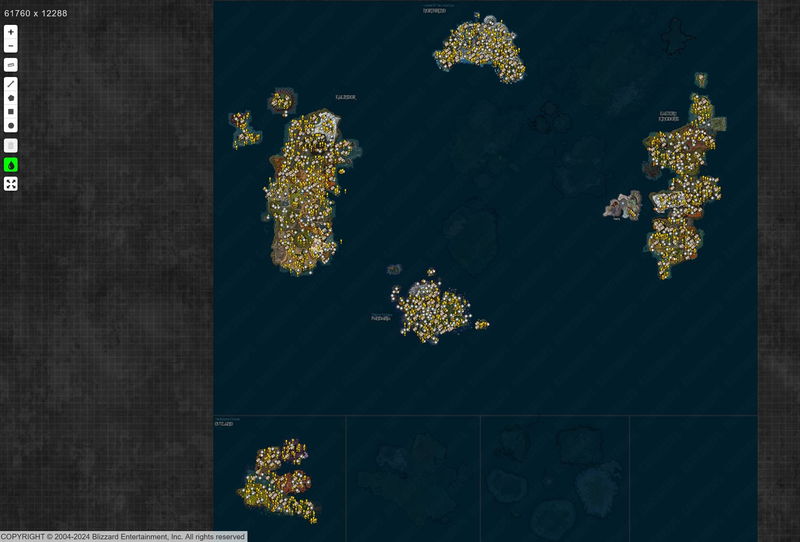 Descubre todo sobre World of Warcraft con estos mapas interactivos