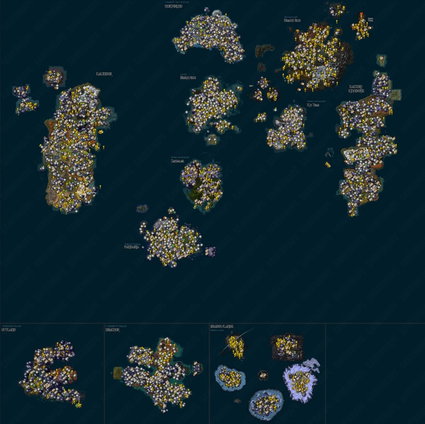 Descubre todo sobre World of Warcraft con estos mapas interactivos