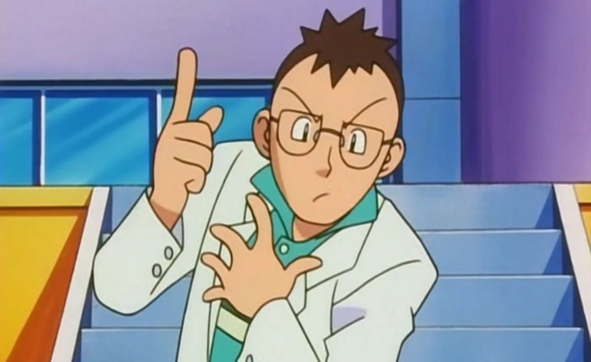 Todos los profesores que aparecen en Pokémon y qué estudia cada uno