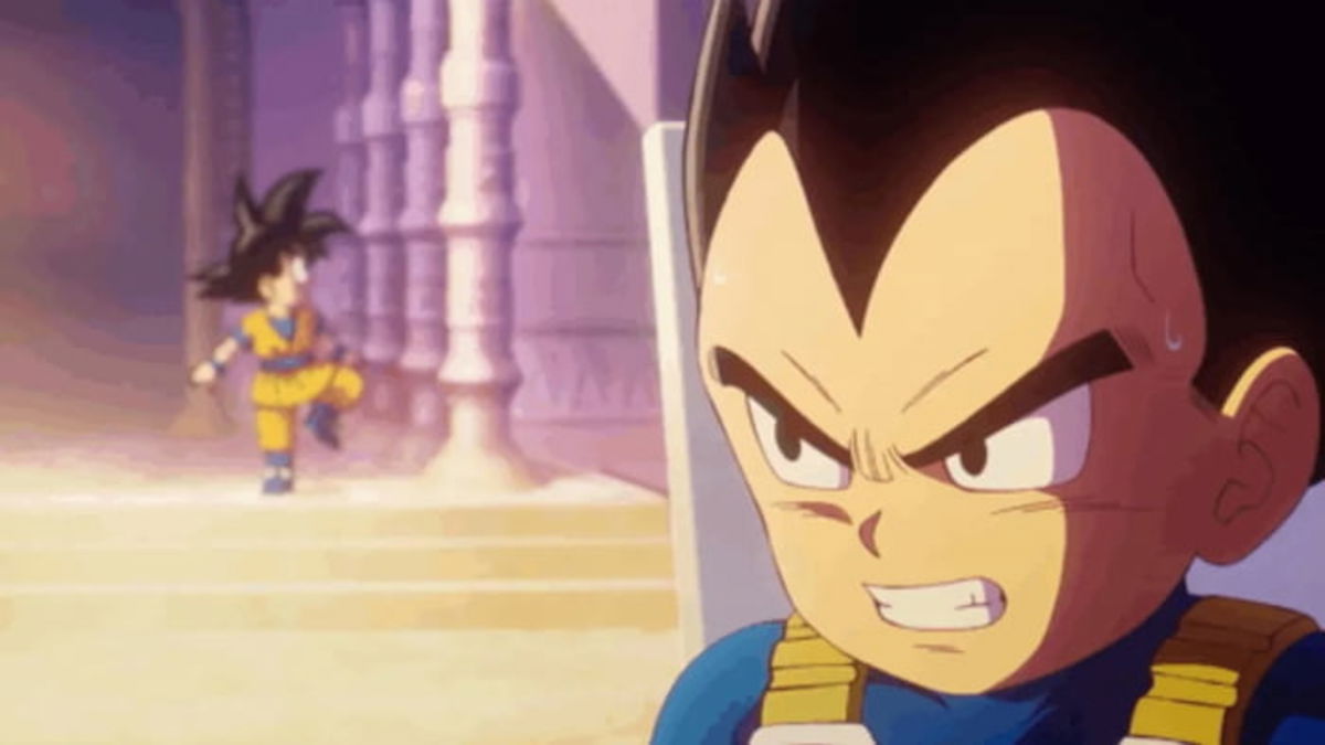 Dragon Ball Daima muestra a Goku y Vegeta en sus diferentes formas
