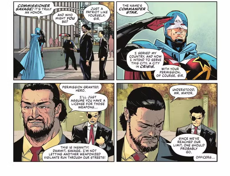 DC revela su oscura respuesta al icónico Capitán América de Marvel