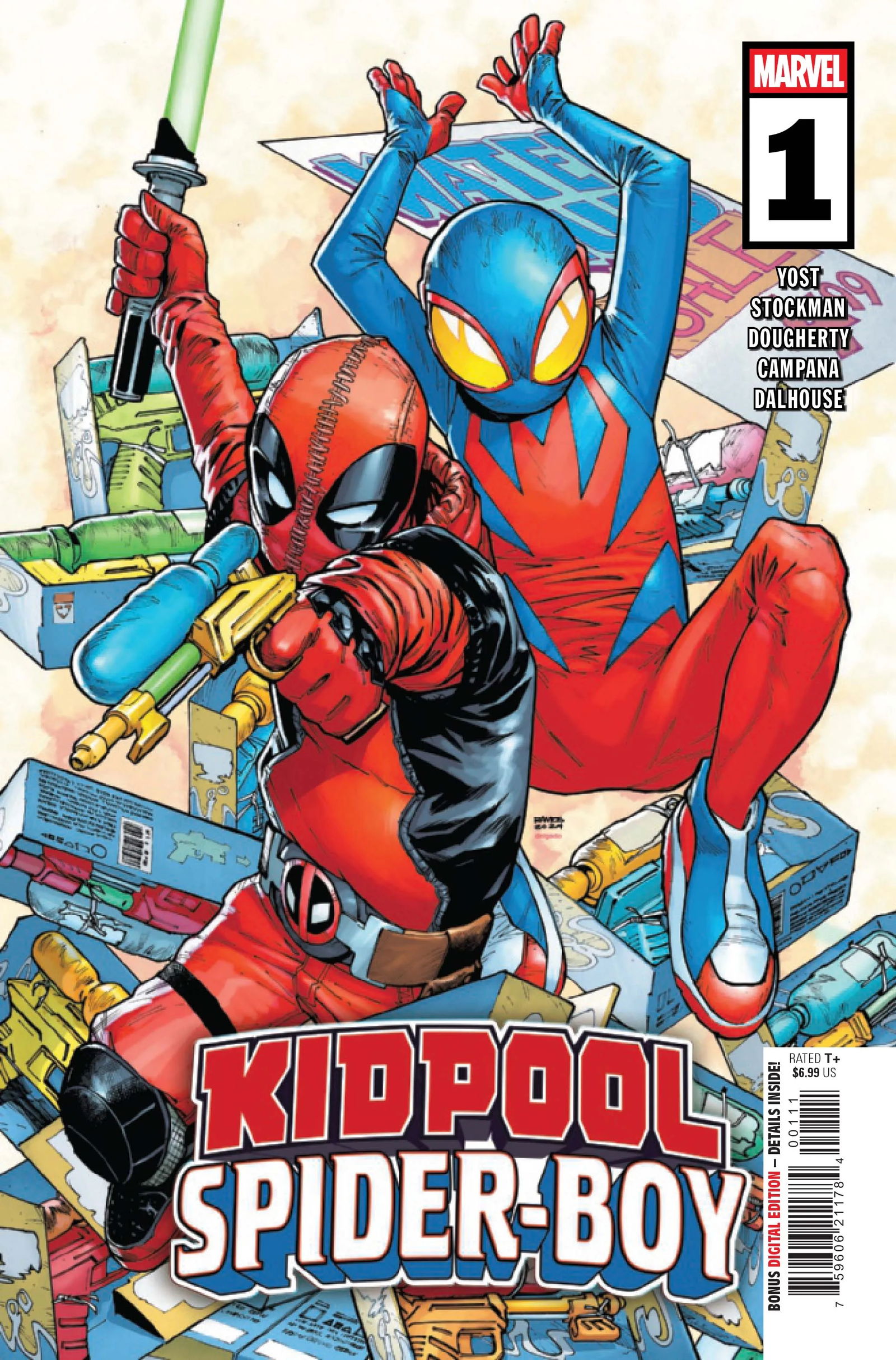 Kidpool debuta en Marvel intentando acabar con Spider-Man