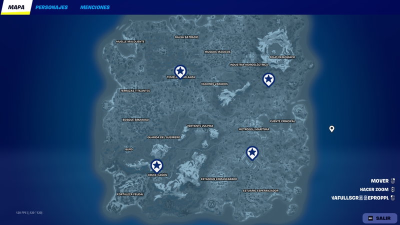 Fortnite Capítulo 6 Temporada 1: misiones de la semana 2