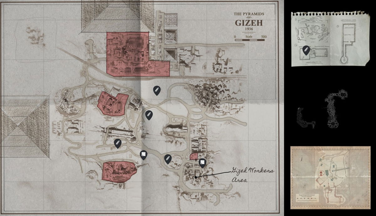 Todos los coleccionables de Guiza en Indiana Jones y el Gran Círculo