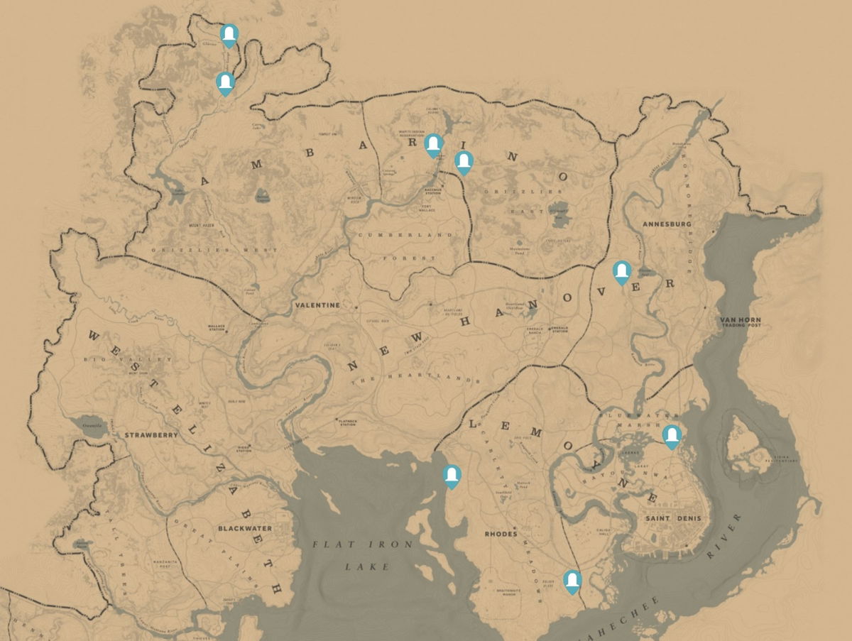 Todas las tumbas de Red Dead Redemption 2 y dónde encontrarlas