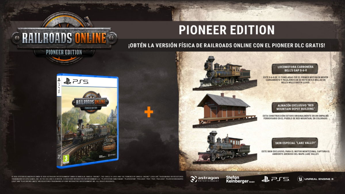 Railroads Online Pioneer Edition ya está disponible en formato físico ...