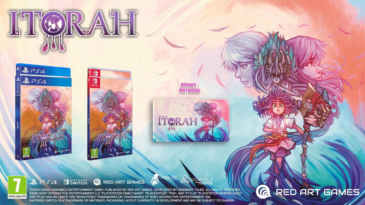 Itorah tendrá edición en formato físico para PS4 y Nintendo Switch