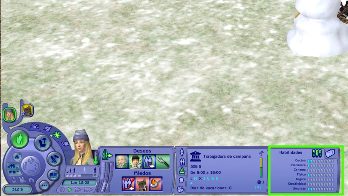 Todas las habilidades de Los Sims 2 y cómo mejorarlas rápido