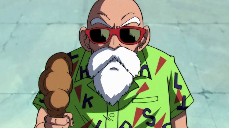 Toyotaro comparte una épica ilustración del Maestro Roshi de Dragon Ball
