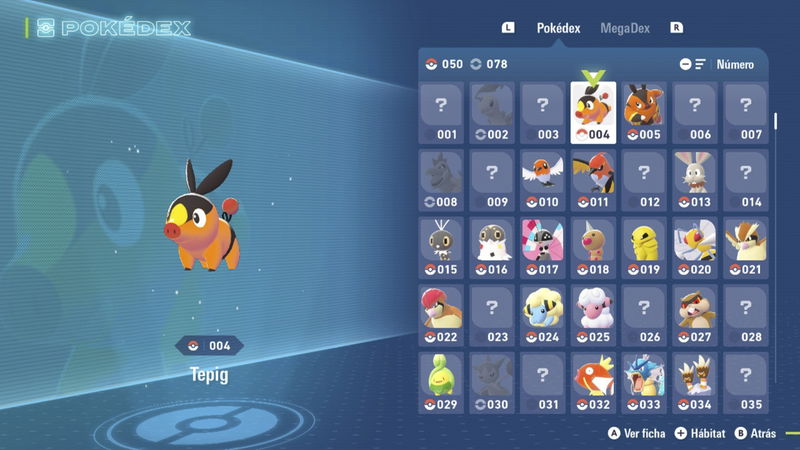 Todos los Pokémon de la Pokédex de Leyendas Pokémon: Z-A